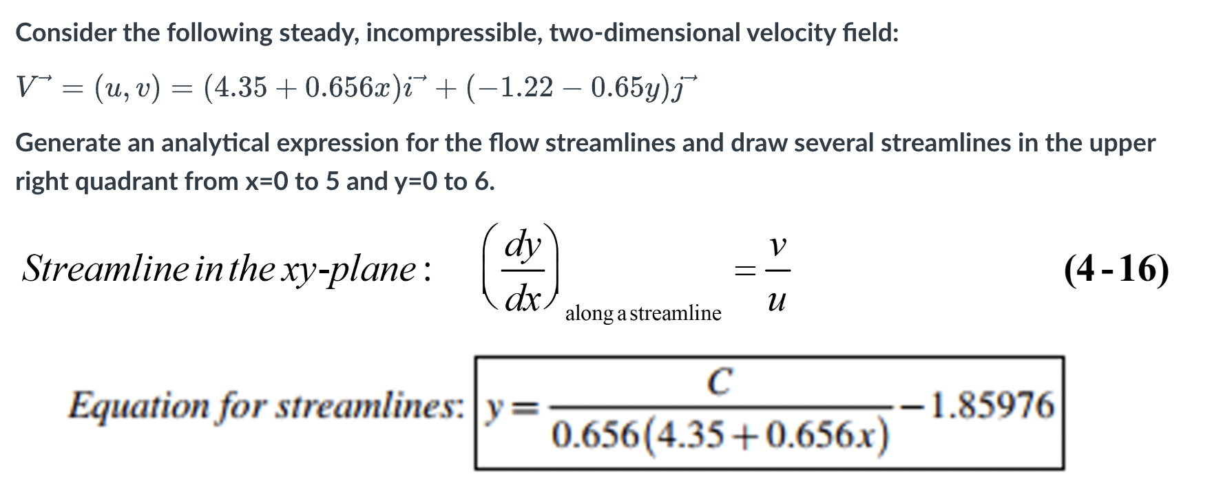Solved Consider the following steady, incompressible, | Chegg.com