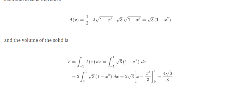 Solved (4) A common mistake in setting up the integral in | Chegg.com