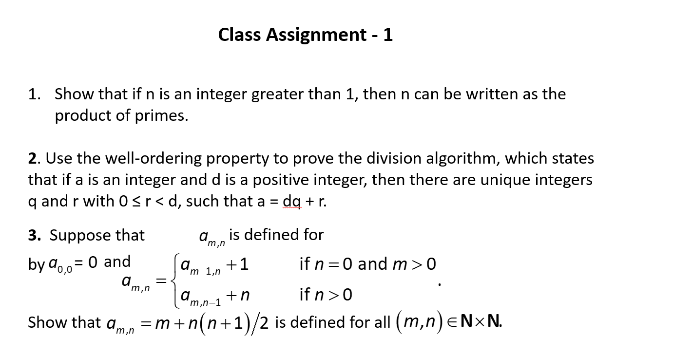 Solved Show That If N Is An Integer Greater Than 1 Then N
