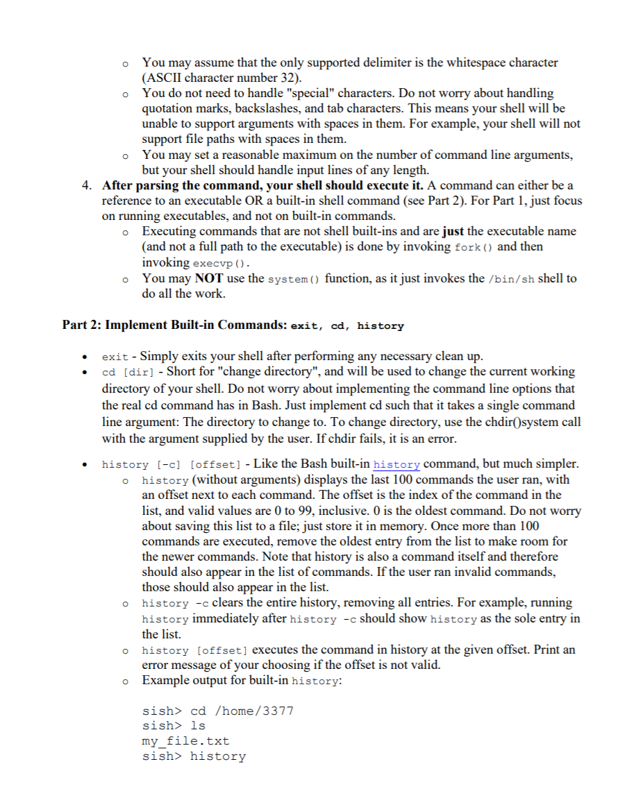 Solved Background In this project, you will implement a | Chegg.com