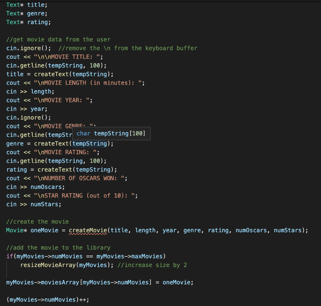 Solved: C++ ONLY -- LARGE PROGRAM ASSIGNMENT, DIFFICULT I ... | Chegg.com