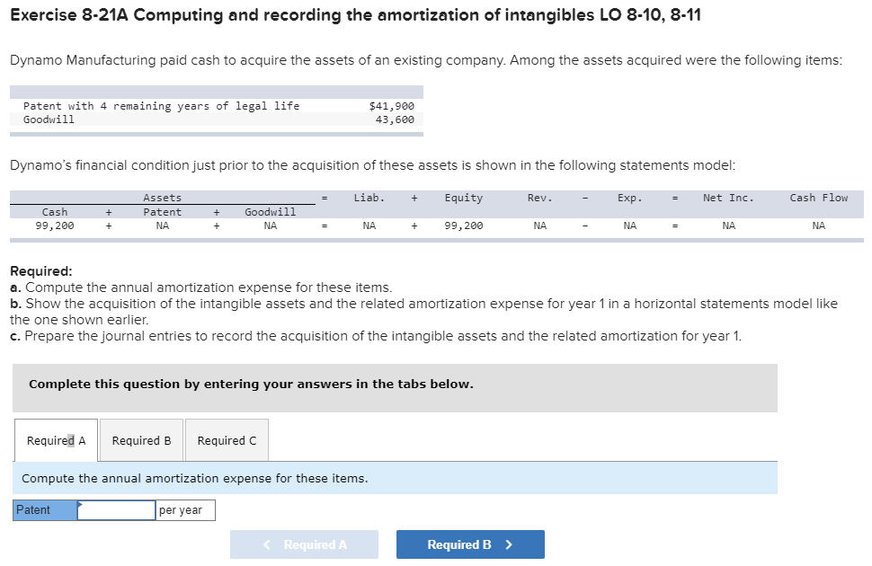 Solved Exercise 8-21A Computing and recording the | Chegg.com