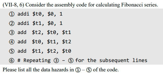 Solved Aside from dependencies between instructions, I am | Chegg.com