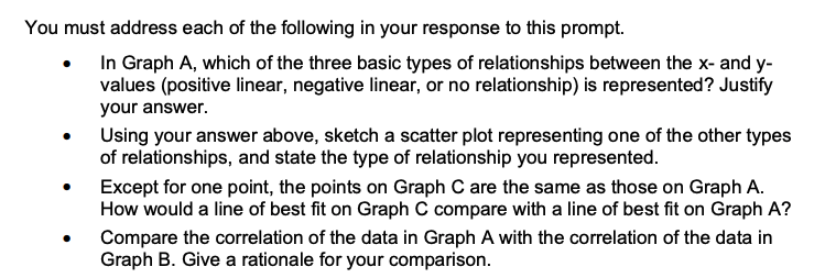 This is Prompt 1 of 3 . The second prompt appears on | Chegg.com