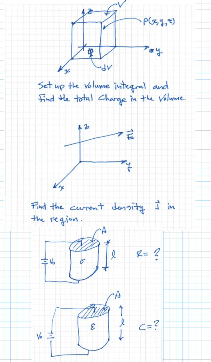 Solved Set up the volume integral and find the total Charge | Chegg.com