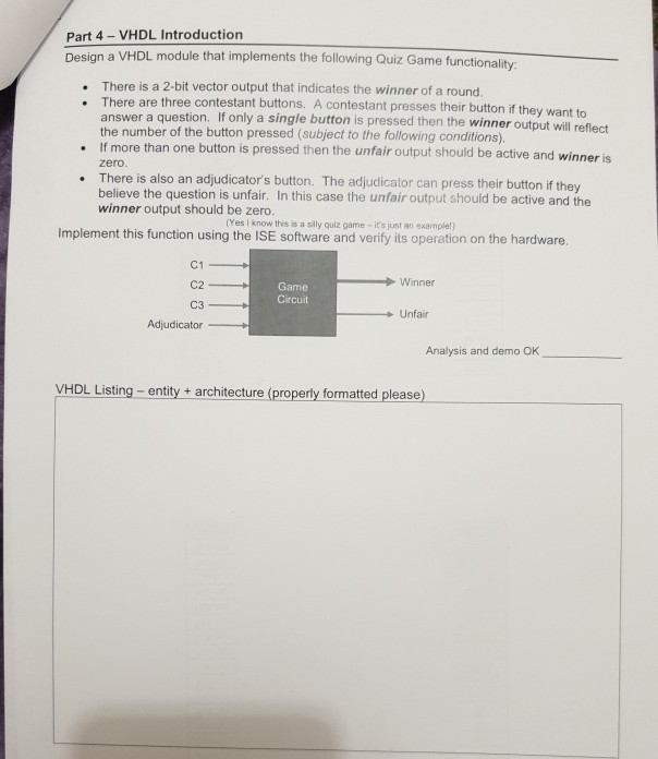 For Part 3: Add pin numbers to the schematic. | Chegg.com