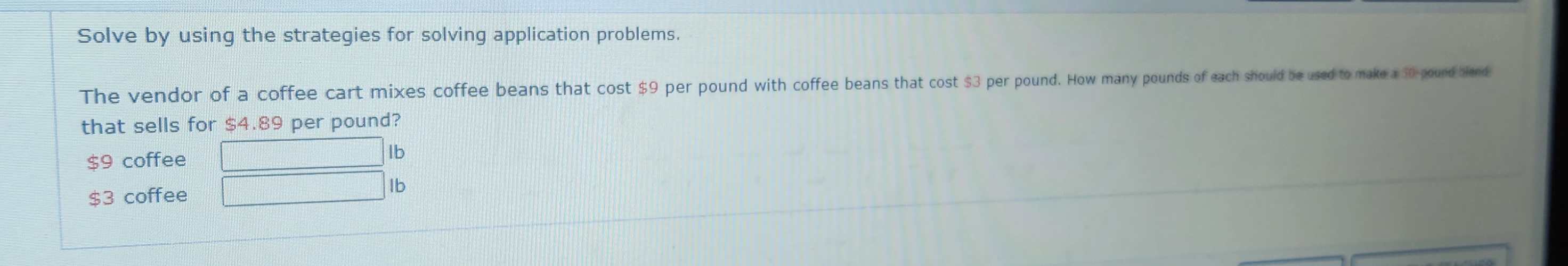 Solved Solve by using the strategies for solving application | Chegg.com