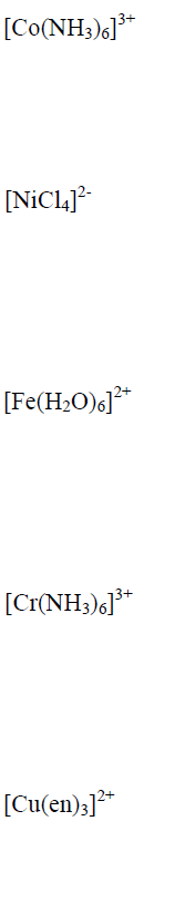 Solved Determine The Metal Oxidation State The Total