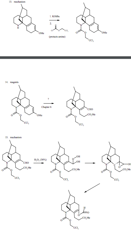 Solved This is a mostly mechanism Problem Set. Each reaction | Chegg.com
