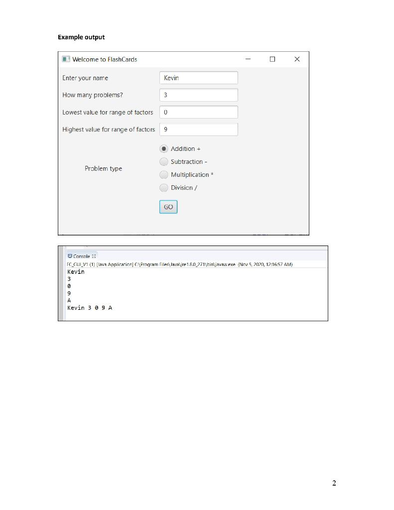 Project Overview Develop a GUI that could serve as | Chegg.com