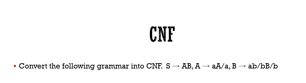 Solved - Convert the following grammar into | Chegg.com