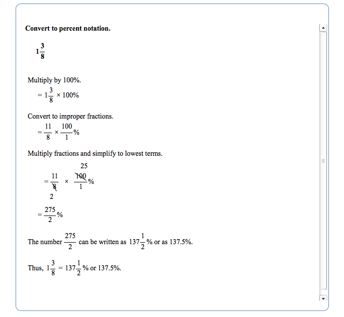 Solved Question 4 of 9 (1 point) Convert to percent | Chegg.com