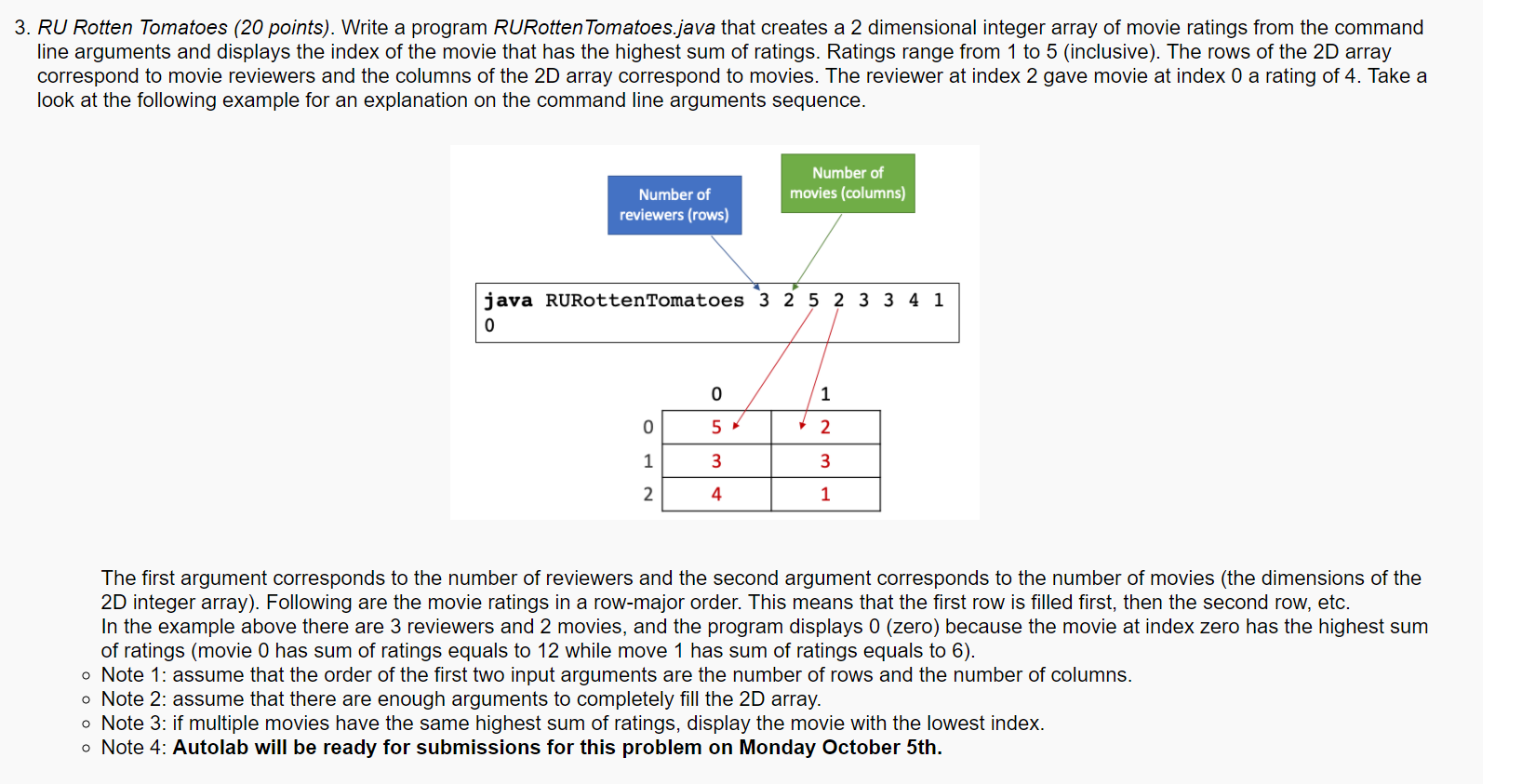 Solved Observe the following rules: DO NOT use System.exit() | Chegg.com