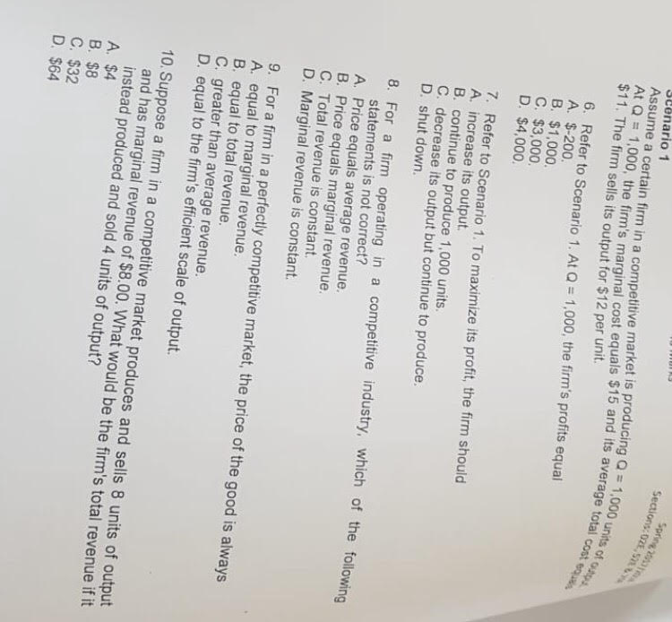 Solved 6 17 Answer ALL questions 40 Marks Sections: 02E52E | Chegg.com