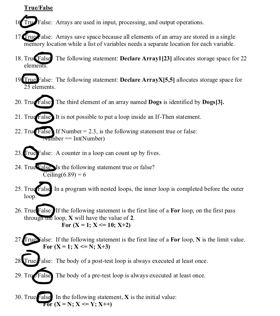 Solved are the answers i selected correct ? ﻿and if not tell | Chegg.com
