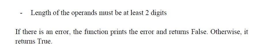 Solved (b) Write a function validExpression(expression) that | Chegg.com