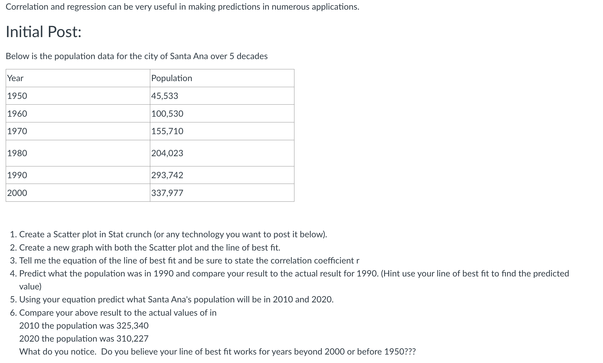 Solved Correlation and regression can be very useful in | Chegg.com