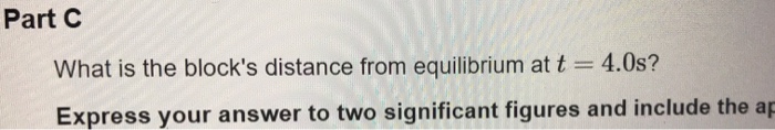 Solved Problem 14.45 A 210 g block hangs from a spring with | Chegg.com