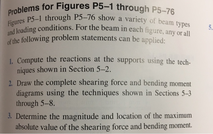 Solved lems for Figures P5-1 through P5-76 P5-1 through | Chegg.com