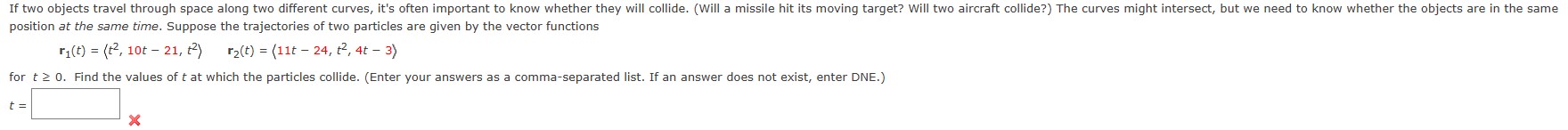 Solved osition at the same time. Suppose the trajectories of | Chegg.com