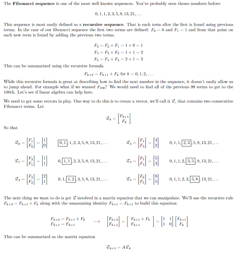 Solved 0,1,1,2,3,5,8,13,21,… This sequence is most easily | Chegg.com