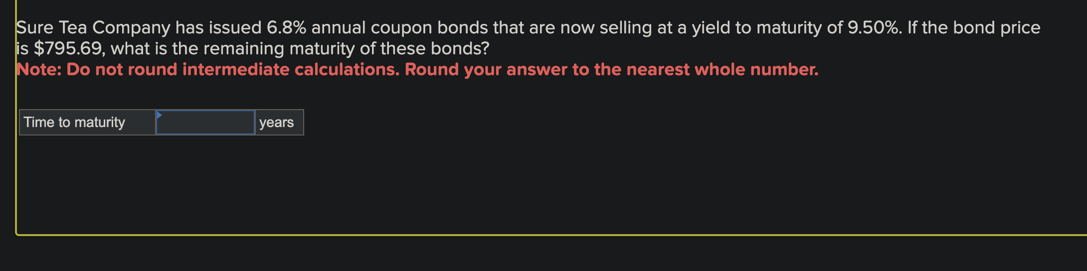 Solved Sludge Corporation has two bonds outstanding, each | Chegg.com