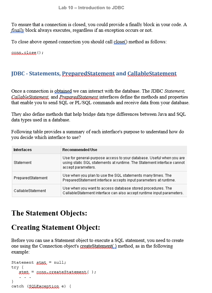 solved-statement-purpose-example-program-to-demonstrate-jdbc-chegg