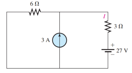 Solved Find the current magnitude and direction for the | Chegg.com