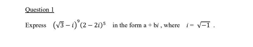 Solved hello, please help this math complex number question | Chegg.com