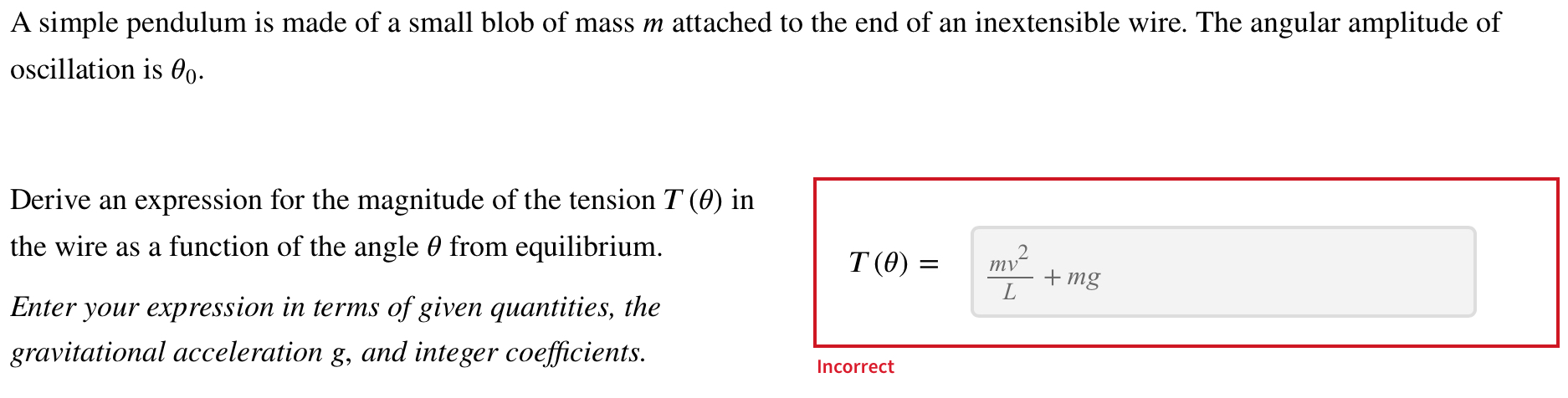 Solved A 0.171 -kg particle undergoes simple harmonic motion | Chegg.com