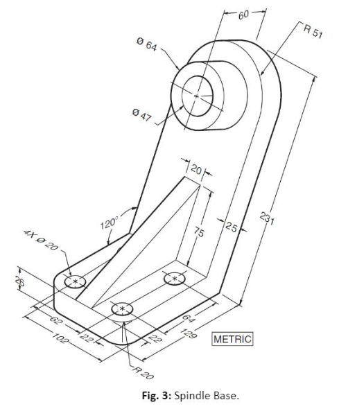 Solved Hi! Can anyone create this Spindle Base figure on | Chegg.com