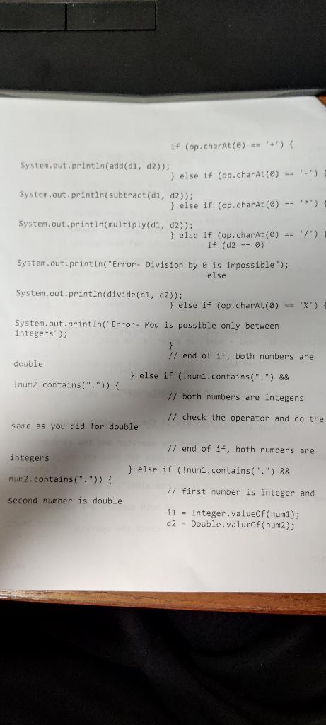 Solved For this lab, we will be creating a four function | Chegg.com
