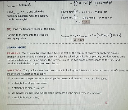 Solved GOAL Solve a problem involving two objects, one | Chegg.com