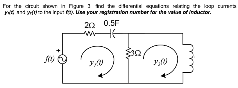 Solved For the circuit shown in Figure 3, find the | Chegg.com