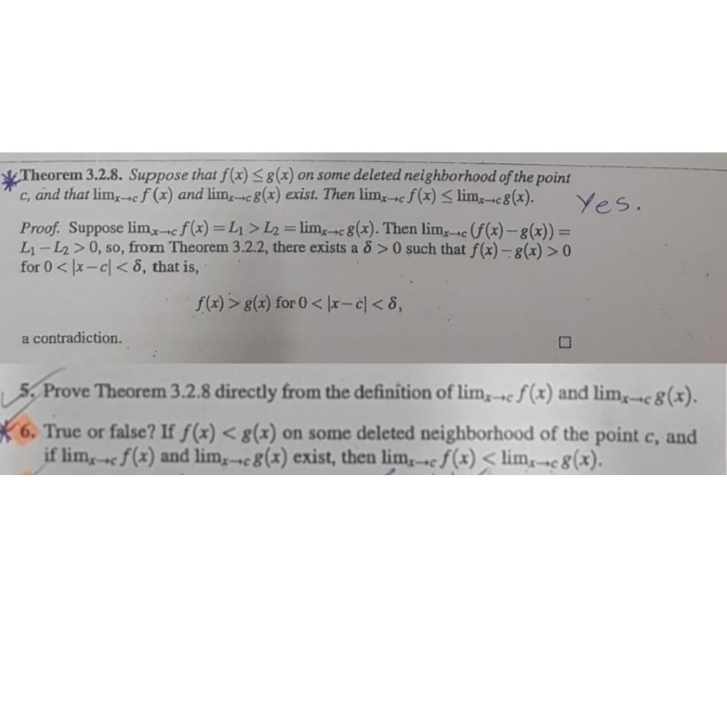 Solved Theorem 3.2.8. Suppose that f(x)