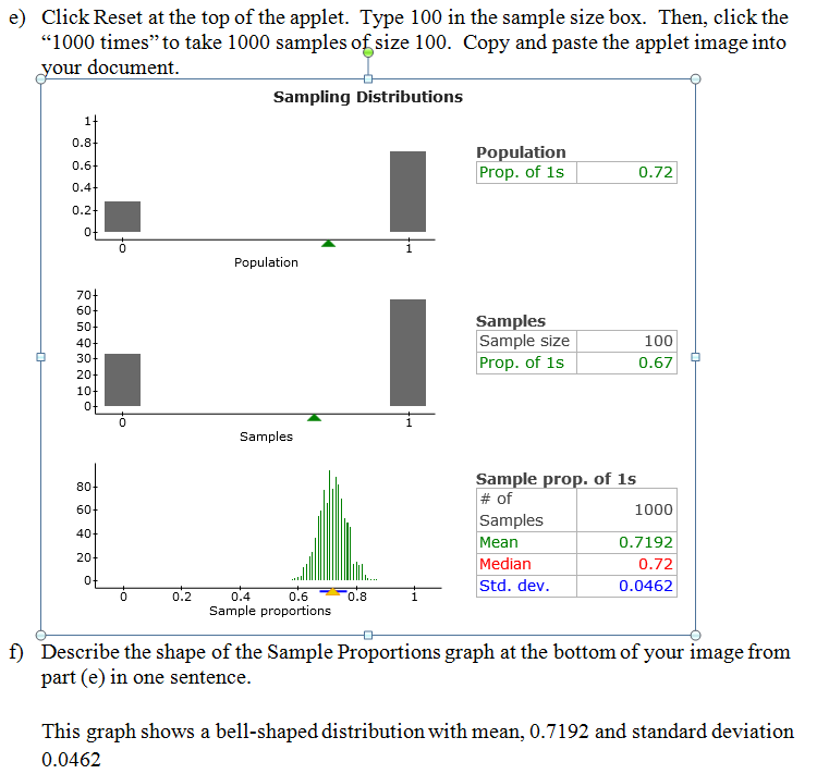 Solved Problem 4: Building a Sampling Distribution Please | Chegg.com