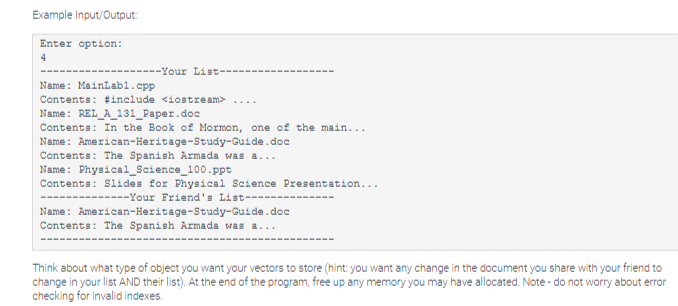 Solved Google Docs Given the 'Document class below, you will | Chegg.com