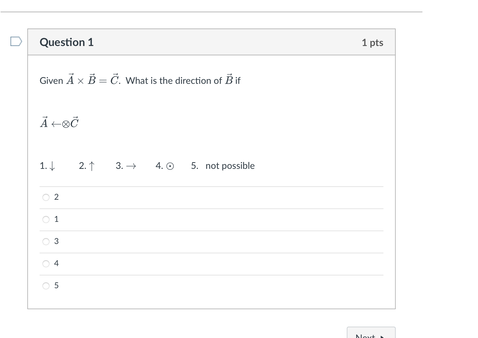 Solved given a x b = c what is the direction of b if | Chegg.com