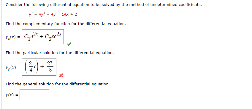 Consider the following differential equation to be | Chegg.com