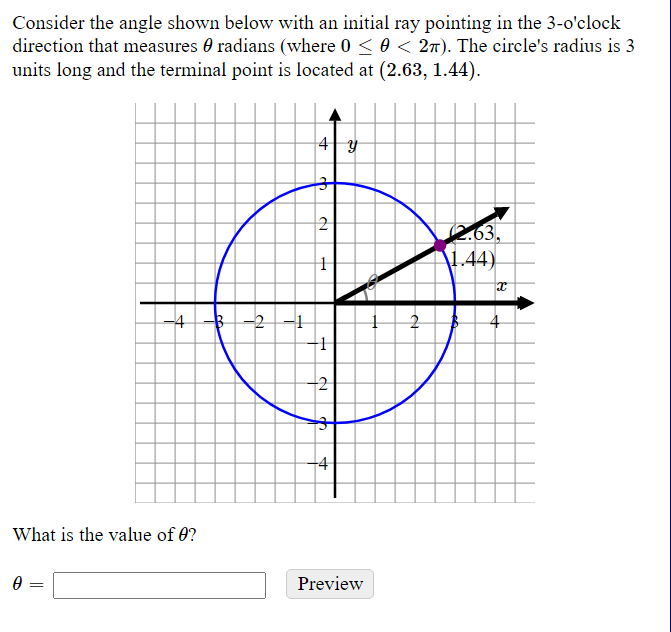 Solved Consider the angle shown below with an initial ray | Chegg.com