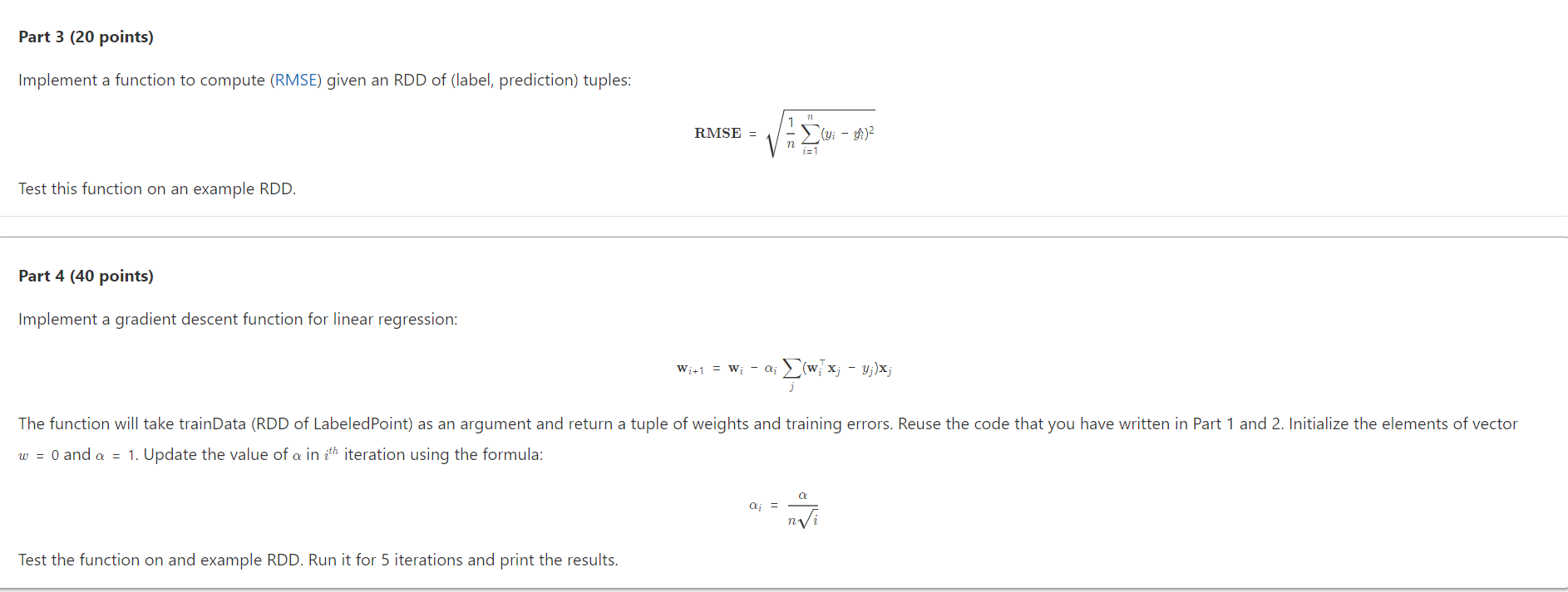 Solved Part 3 (20 points) Implement a function to compute | Chegg.com Solved Part 3 (20 points) Implement a function to compute | Chegg.com