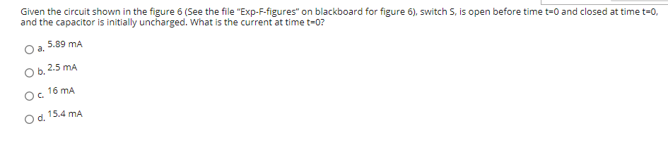 Solved Given the circuit shown in the figure 6 (See the file | Chegg.com