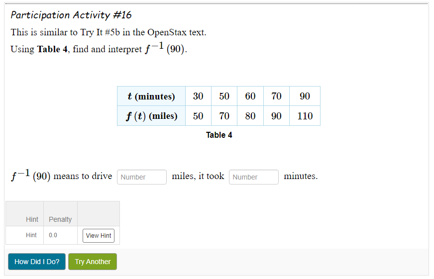 Solved Participation Activity #16 This is similar to Try It | Chegg.com