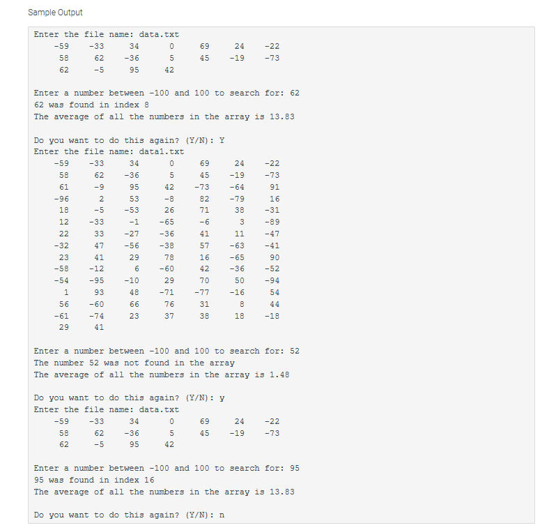 Solved First create the txt file given below. Then complete | Chegg.com