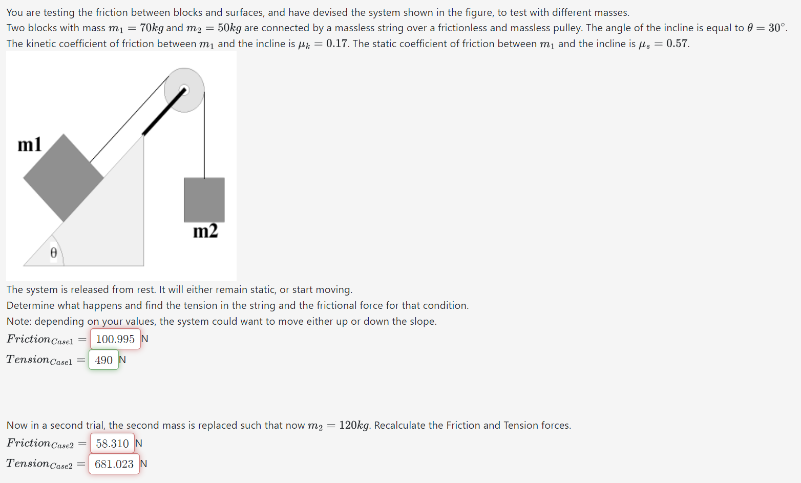 Solved You are testing the friction between blocks and | Chegg.com