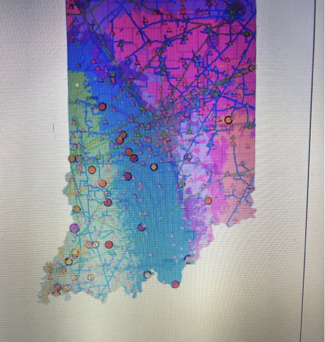 Solved a) What region of Indiana is at the greatest risk of | Chegg.com