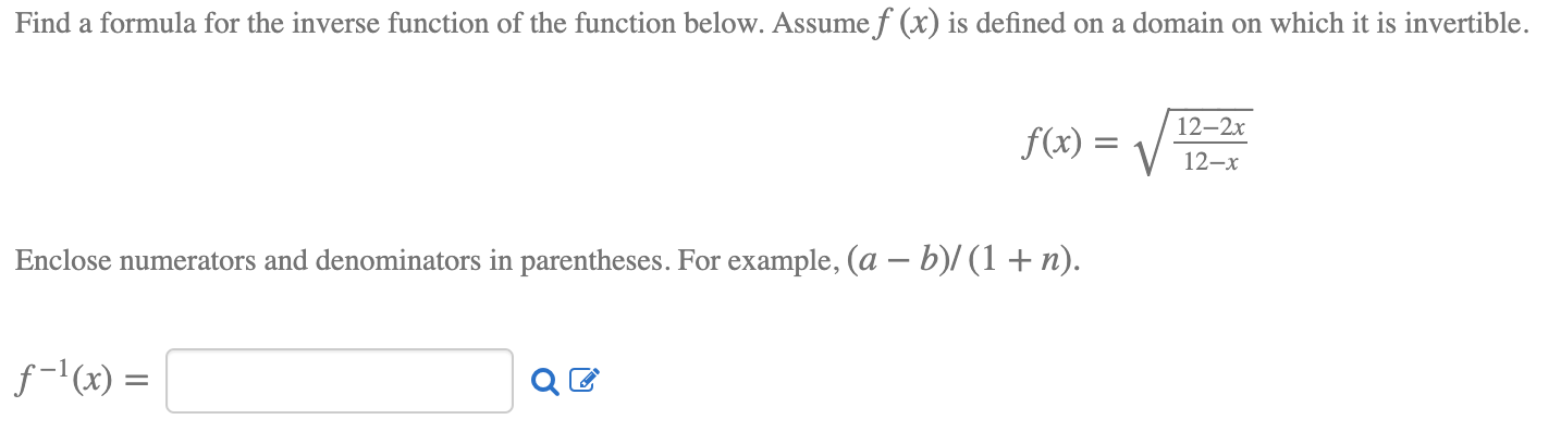 Solved State whether the function is invertible. If so, give | Chegg.com