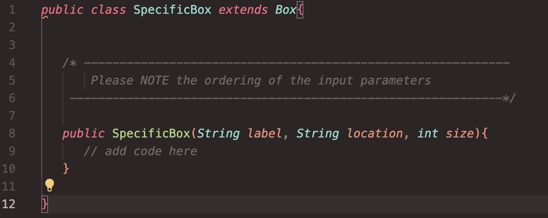 Solved Comparable [4 marks] Consider the following abstract | Chegg.com