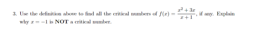 Solved A critical number of a function f is a number c in | Chegg.com