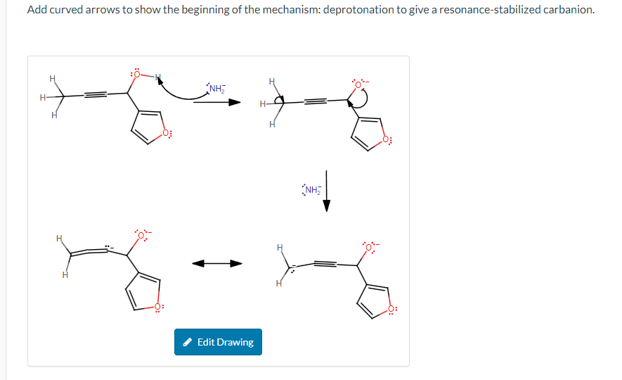 Solved Add curved arrows to show the beginning of the | Chegg.com